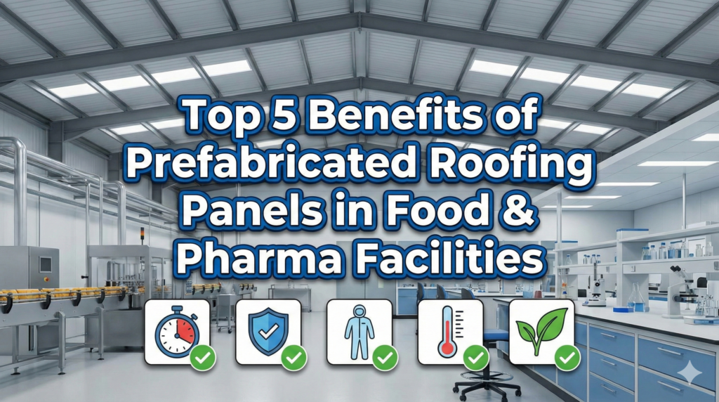 Top 5 Benefits of Prefabricated Roofing Panels in Food & Pharma ...